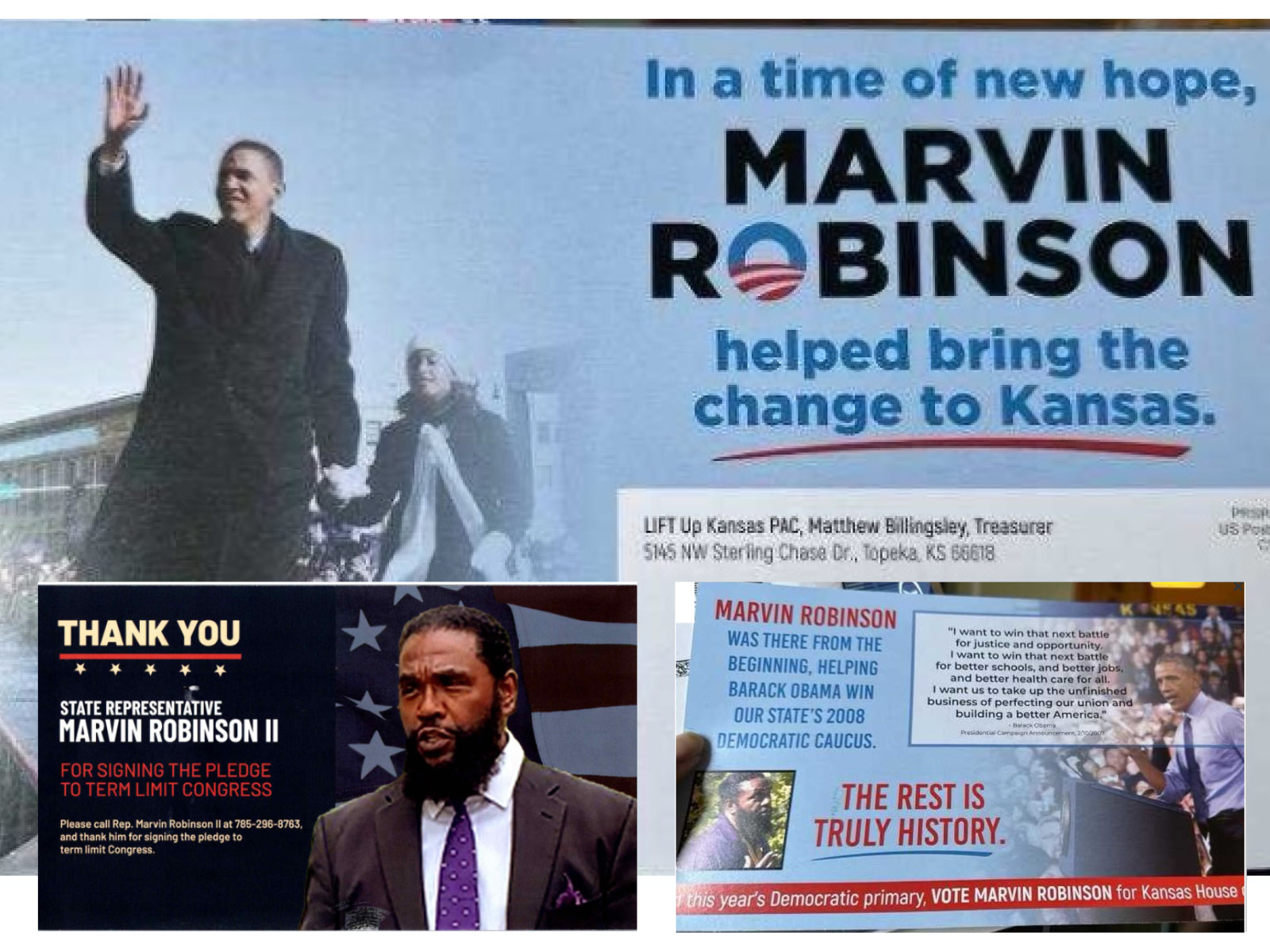 Conservative Organizations Flood KCK District with Pro Marvin Robinson ...
