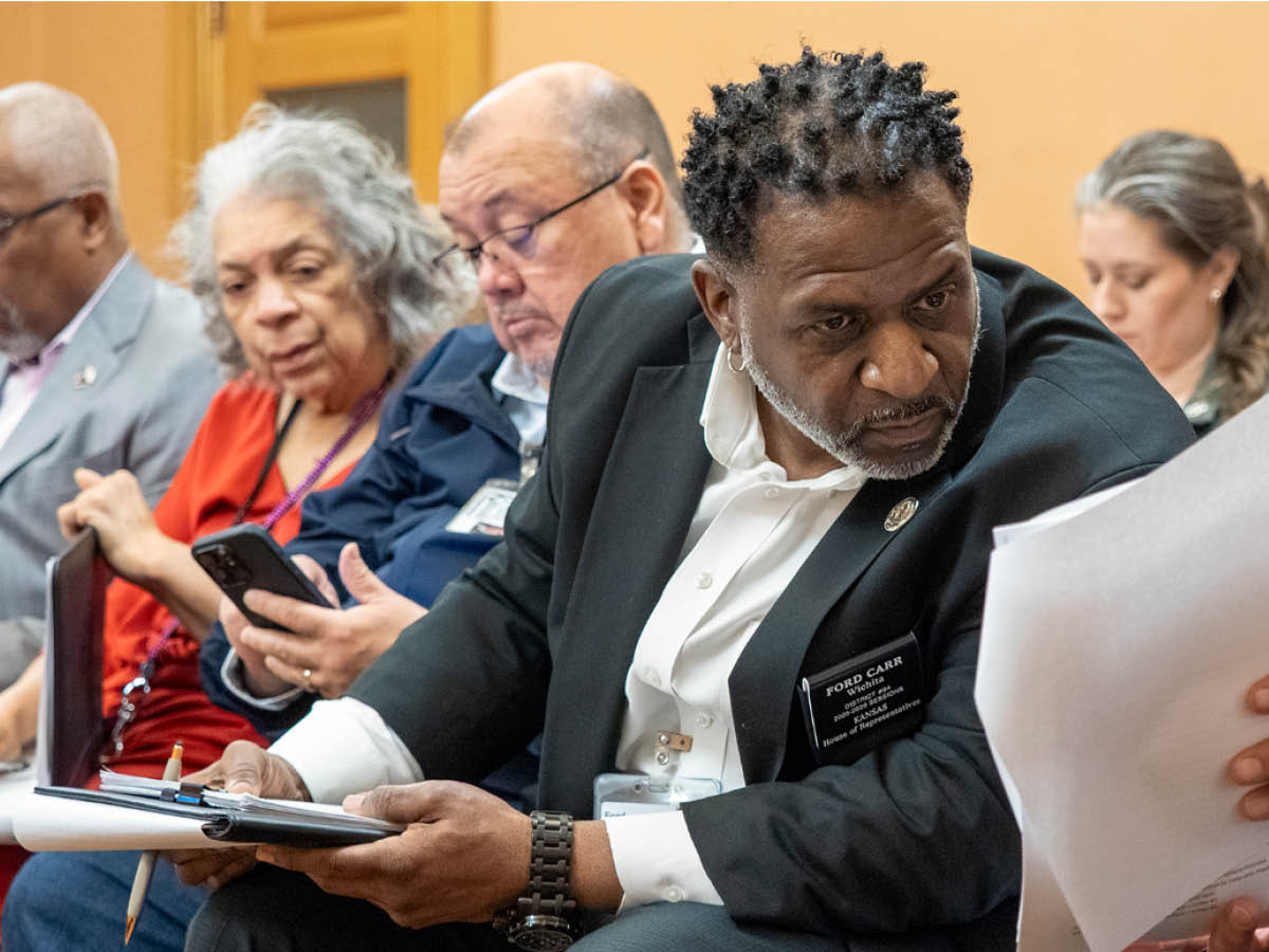 Kansas House Committee Punts Punishment for Democratic Rep. Ford Carr ...