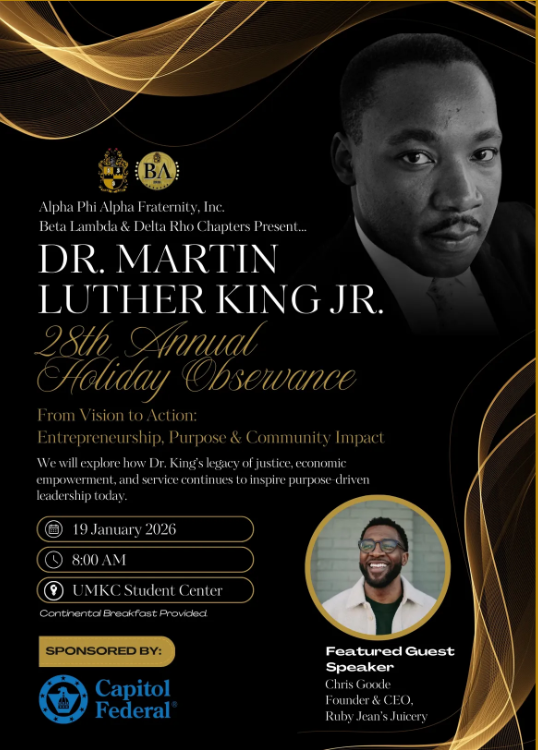 UMKC Dr Martin Luther King Jr 28th Annual Holiday Observance - The ...